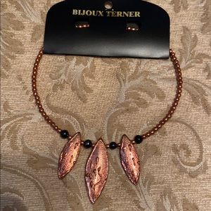 Bijoux Terner | Jewelry | Bijoux Terner Metal And Black Bead Choker ...